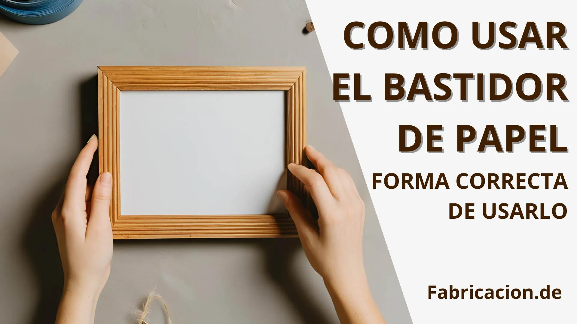 Cómo usar un bastidor para hacer papel 【Guia completa 2025
