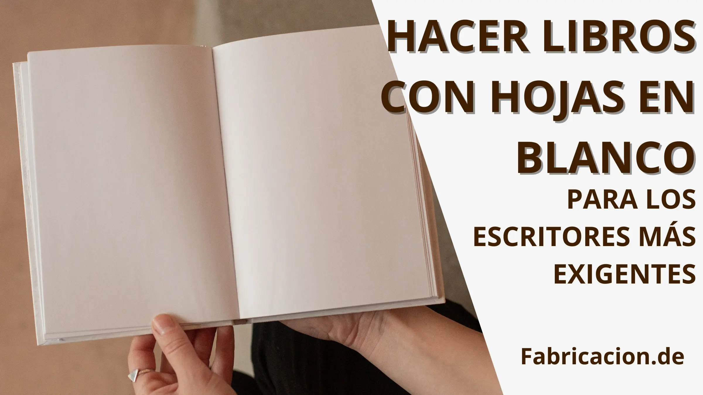 Cómo hacer un libro con hojas en blanco 【Guia completa 2025